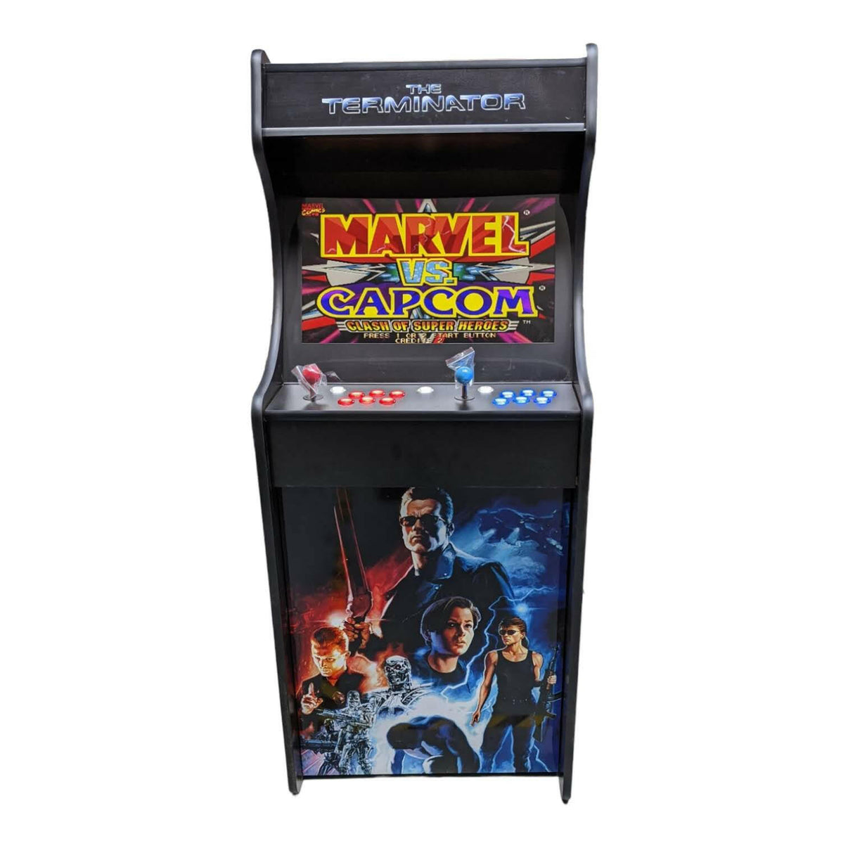 Deluxe 24 Arcade Machine - Terminator Theme – Roll Model Arcade