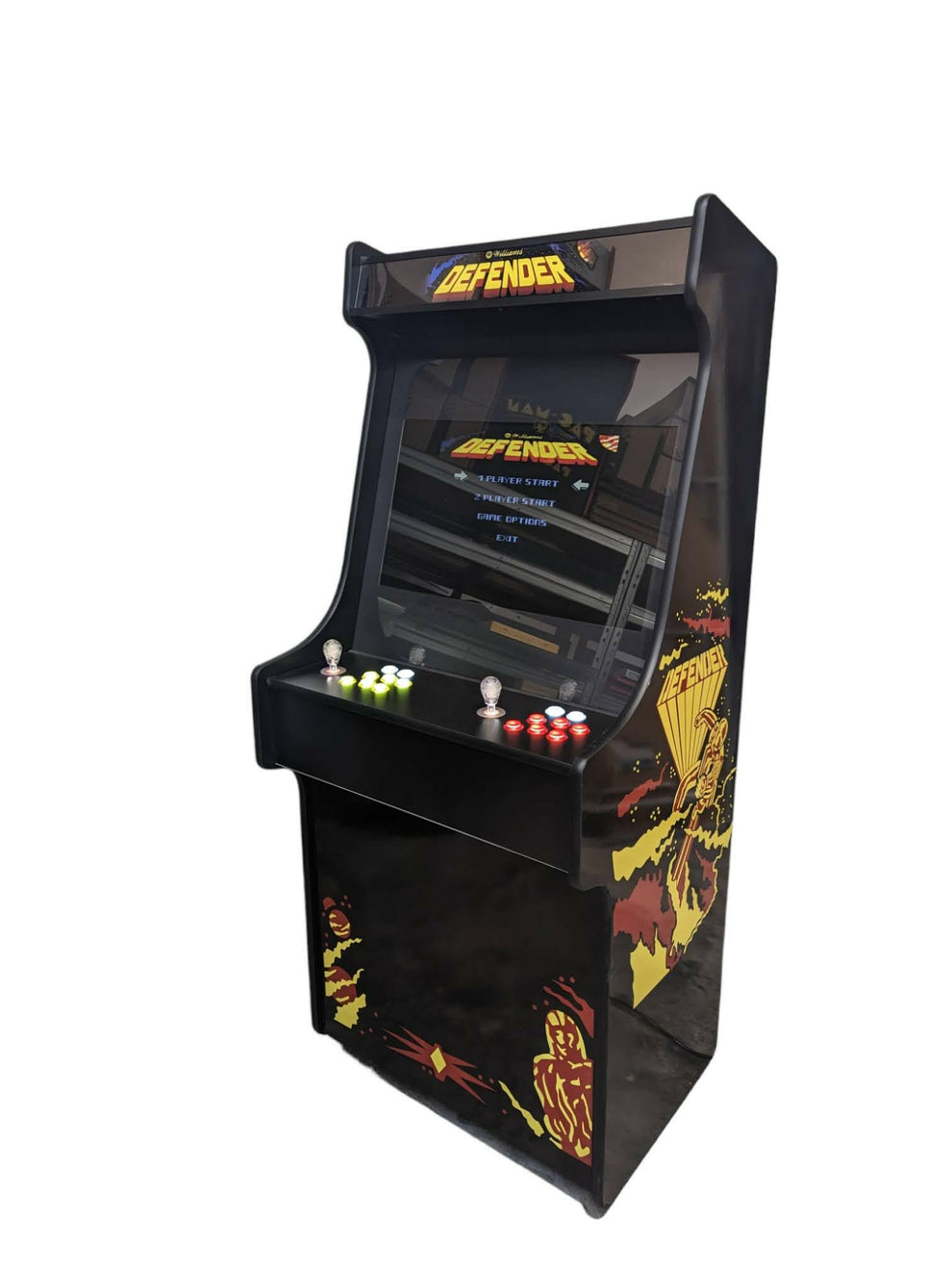 Deluxe 27 Arcade Machine - Defender Theme – Roll Model Arcade