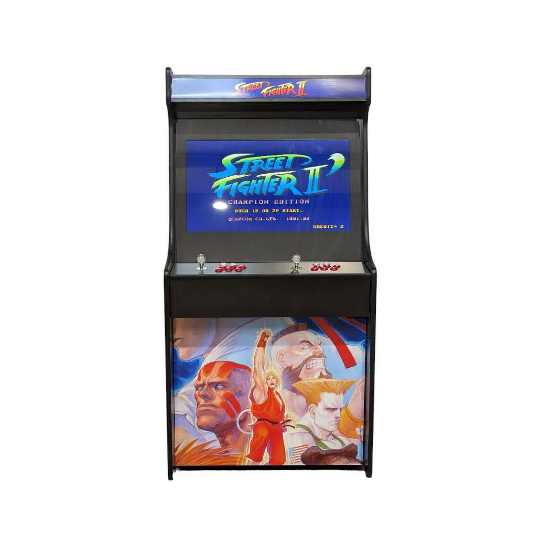 Deluxe 32 Arcade Machine - Street Fighter Theme – Roll Model Arcade