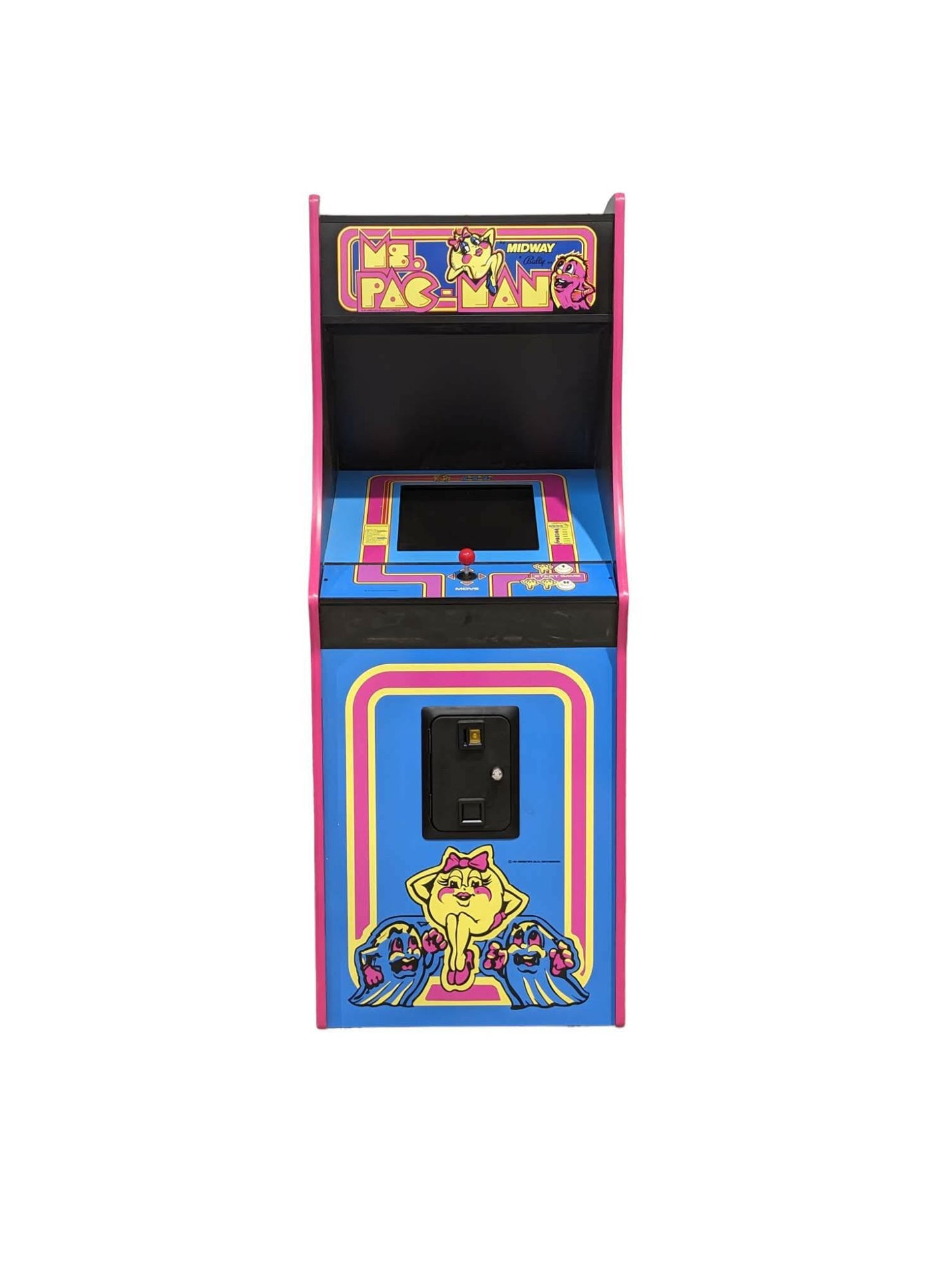 Ms Pacman Arcade Machine - Accurate Replica – Roll Model Arcade